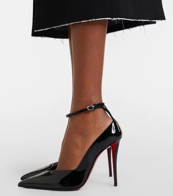 CHRISTIAN LOUBOUTIN Erozee Leather Pumps - Black