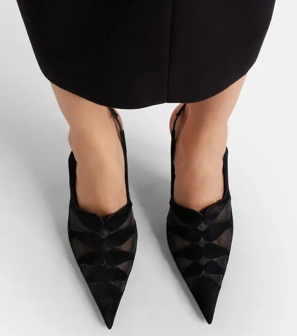 CHRISTIAN LOUBOUTIN Circus Max Slingback Pumps