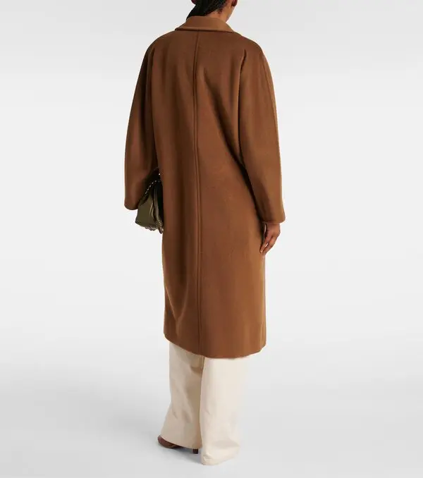 Max Mara 101801 Icon Wool And Cashmere Coat - Brown