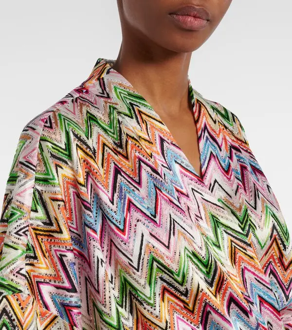 Missoni Zigzag Wrap Cardigan