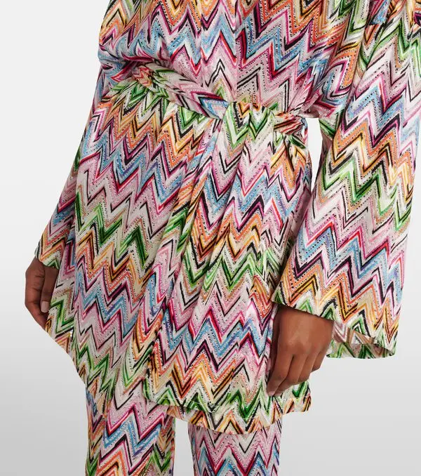 Missoni Zigzag Wrap Cardigan
