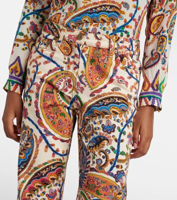 Etro High-rise Bootcut Jeans