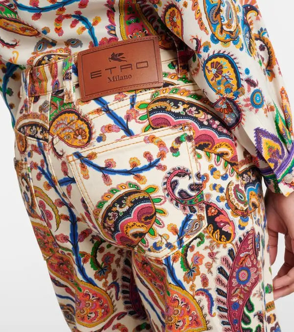 Etro High-rise Bootcut Jeans
