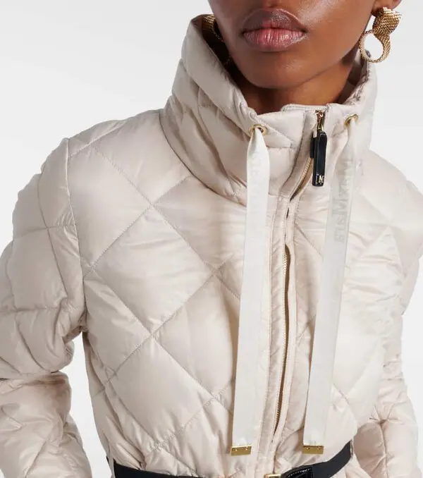 Max Mara The Cube Soft B Quilted Down Jacket - Beige