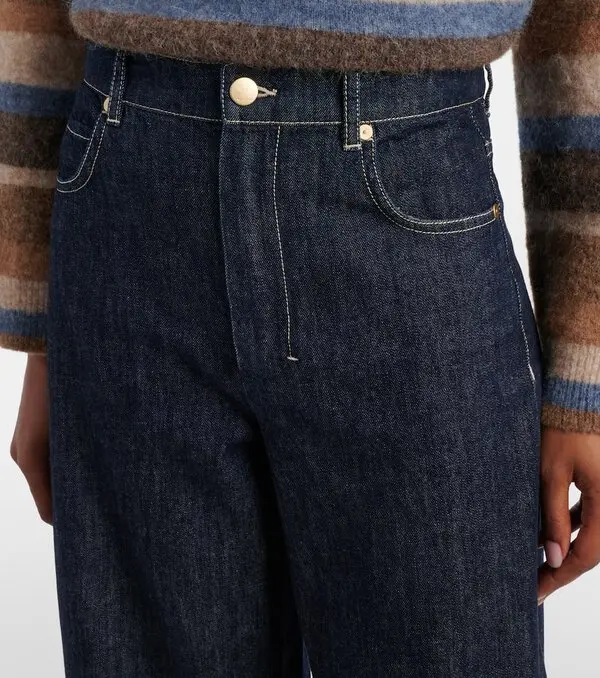 Max Mara Chiara Wide-leg Jeans - Blue