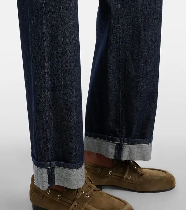 Max Mara Chiara Wide-leg Jeans - Blue