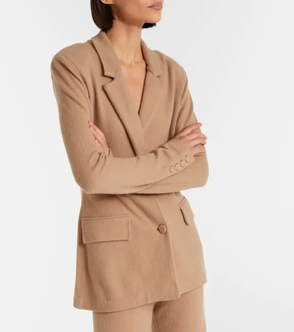 Gabriela Hearst Zander Cashmere Blazer - Beige