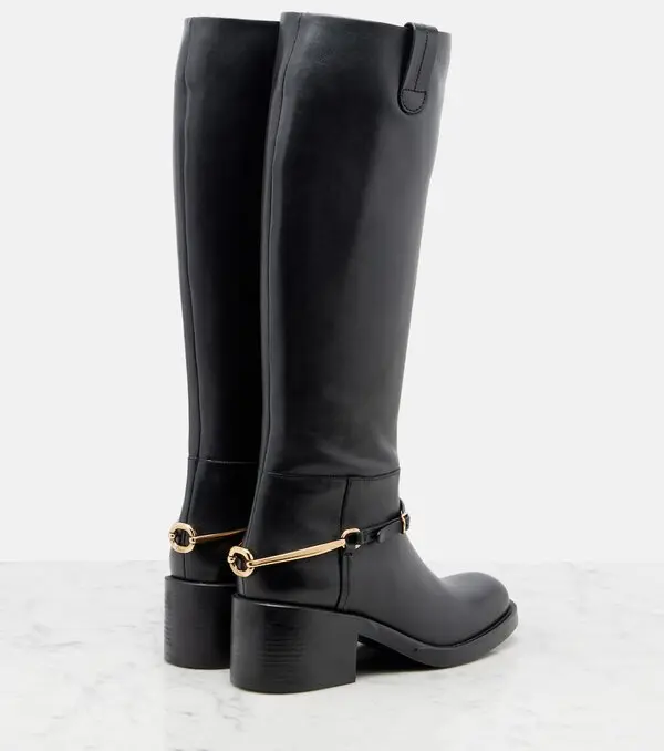Chloé Dakota Leather Knee-high Boots