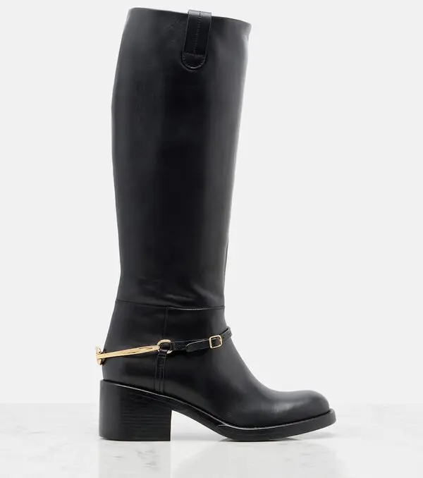 Chloé Dakota Leather Knee-high Boots