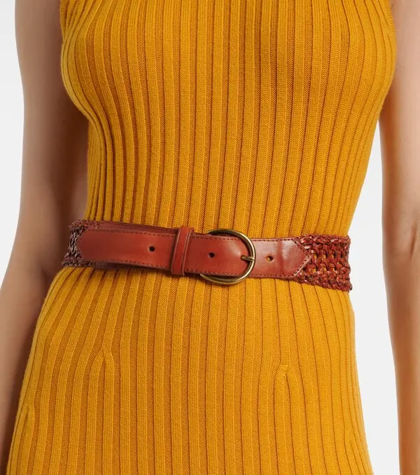 Rixo X Dragon Diffusion Roxella Leather Belt