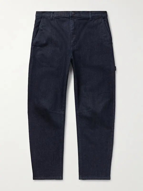 NILI LOTAN Carpenter Straight-leg Cropped Jeans