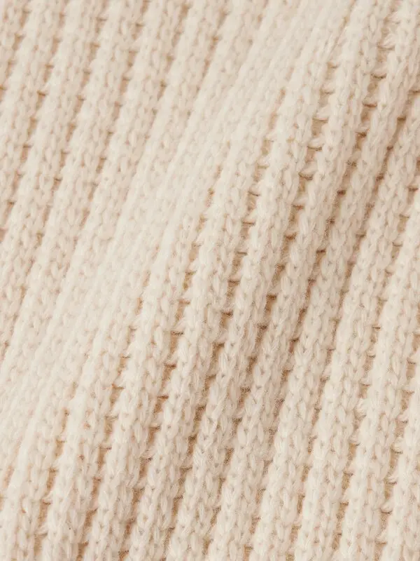 NILI LOTAN Demitry Open-knit Sweater - Neutrals