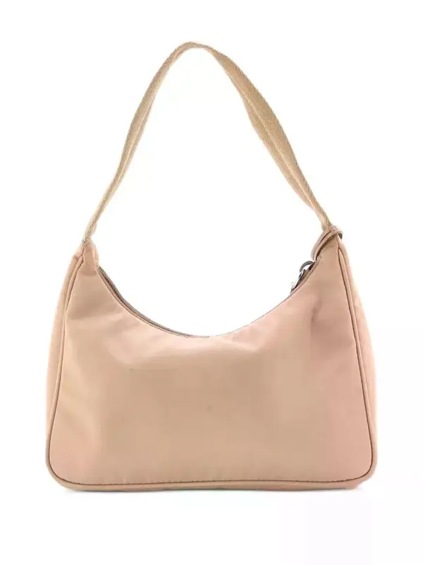 Prada Re-edition 2000 Tessuto Mini Hobo Bag - Neutrals