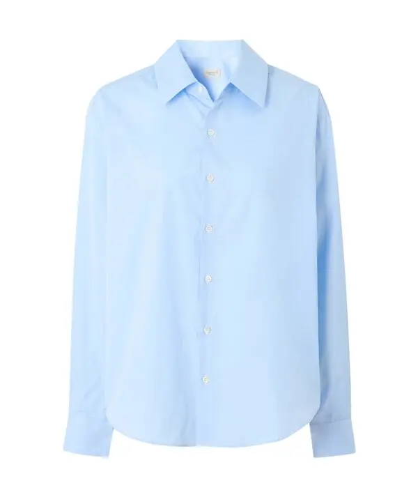 Comme Si Cotton-poplin Shirt - Blue