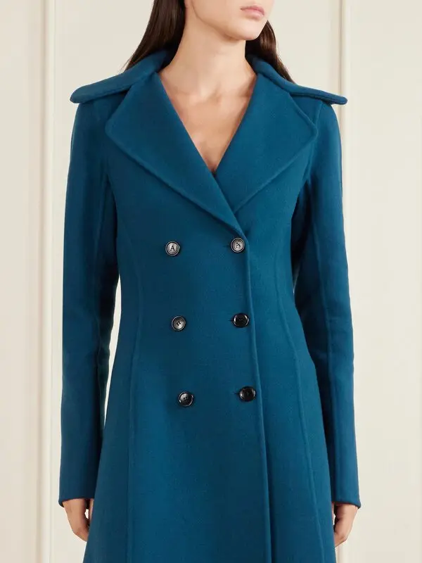 Alaïa Double-breasted Wool Coat