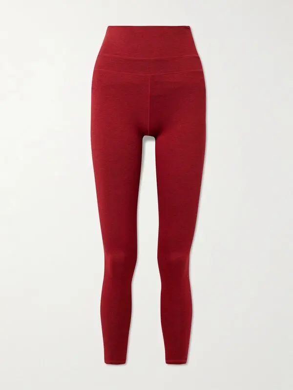 Varley Always Warm Stretch-jersey Leggings - Red