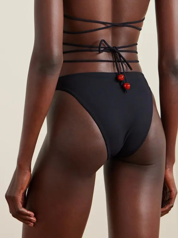 Magda Butrym Bead-embellished Bikini Briefs