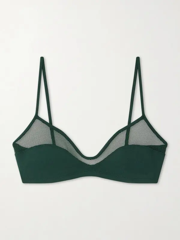 ERES Complice Triangle Bikini Top - Green
