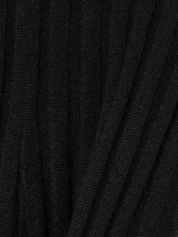 THE ELDER STATESMAN Diana Ribbed Cashmere Leggings