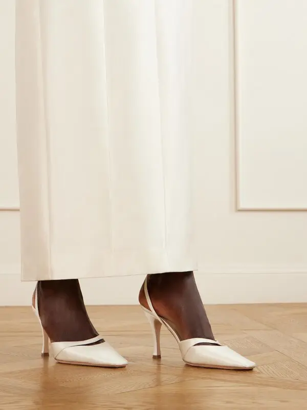 DANIELLE FRANKEL Josie Satin Pumps