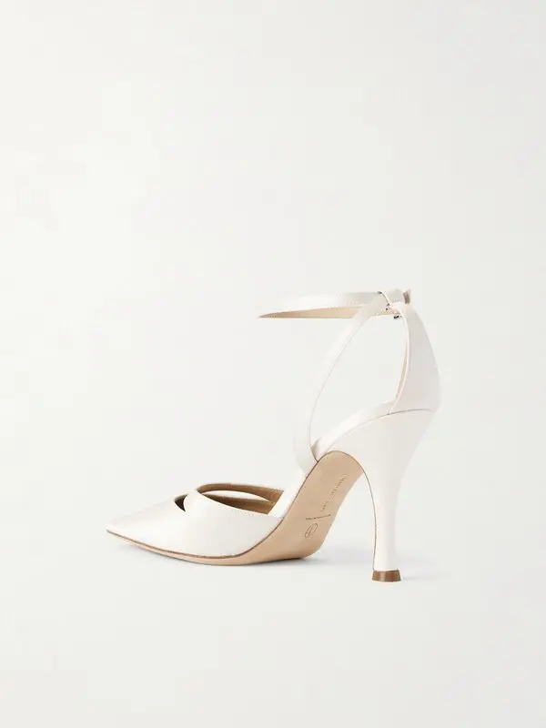 DANIELLE FRANKEL Josie Satin Pumps
