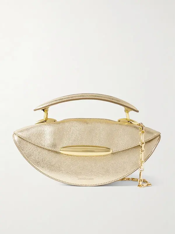 Zimmermann Wavelength Metallic Leather Shoulder Bag