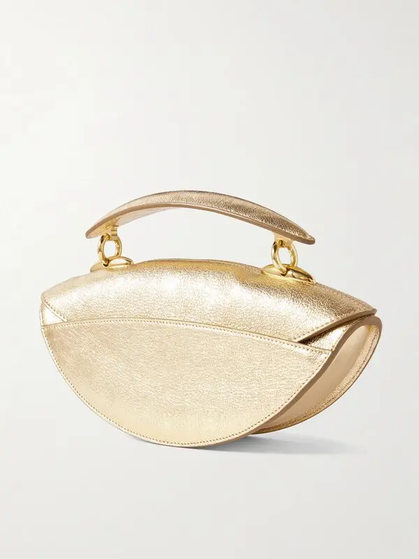 Zimmermann Wavelength Metallic Leather Shoulder Bag