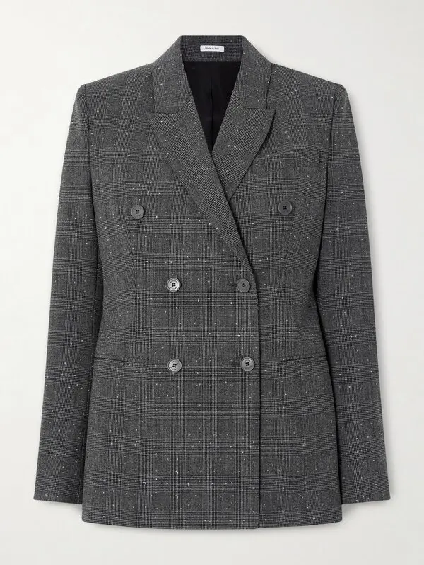 Alexander McQueen Double-breasted Wool Blazer