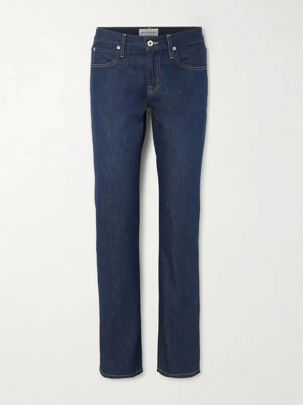 SLVRLAKE Isabel Low-rise Slim-leg Jeans - Blue