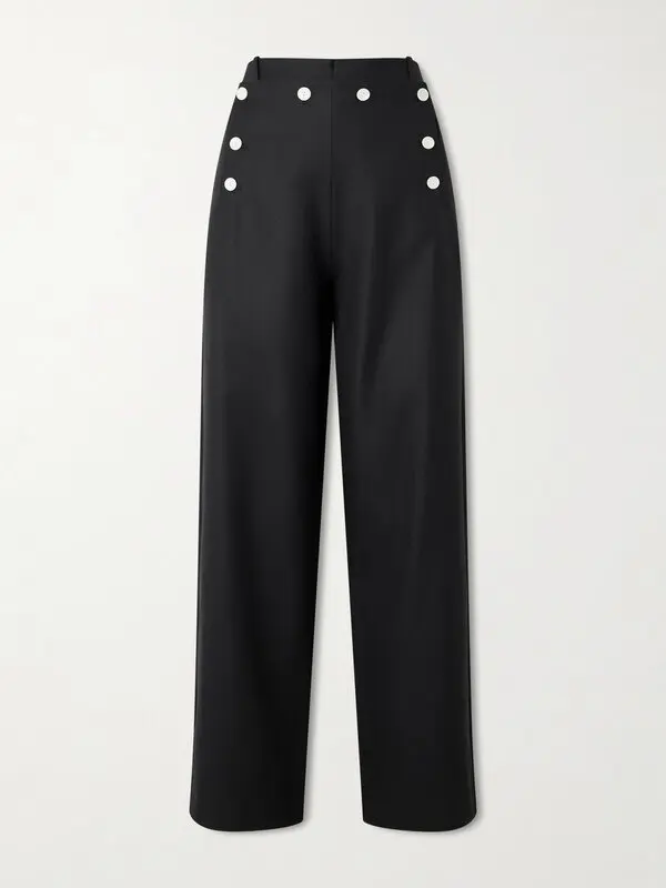 S.S.DALEY Sailor Wool Straight-leg Pants