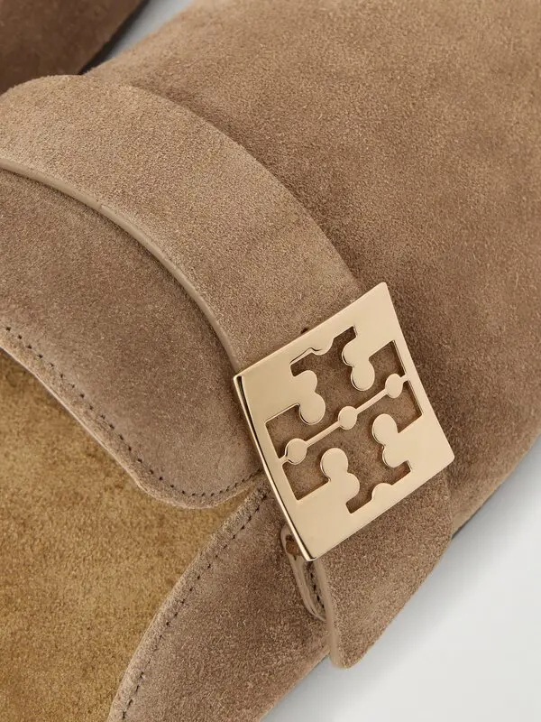 Tory Burch Mellow Embellished Clogs - Brown