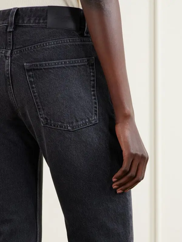 Saint Laurent High-rise Straight-leg Jeans