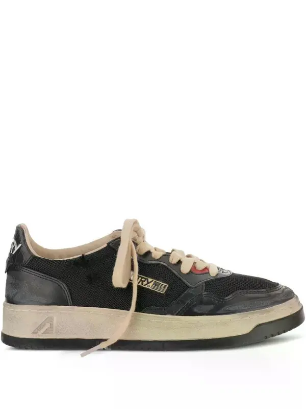 AUTRY Medalist Low Super Vintage Sneakers - Black