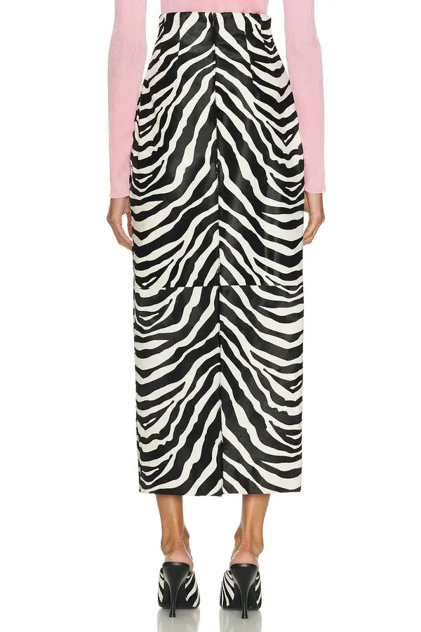 Khaite Loxley Skirt - Zebra