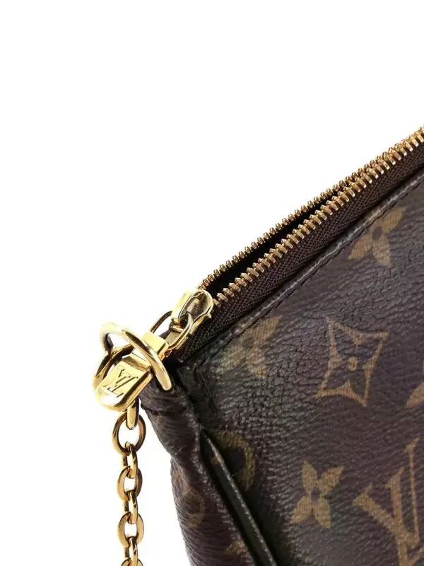 LOUIS VUITTON Multi Pochette Accessoires Monogram Canvas Crossbody Bag