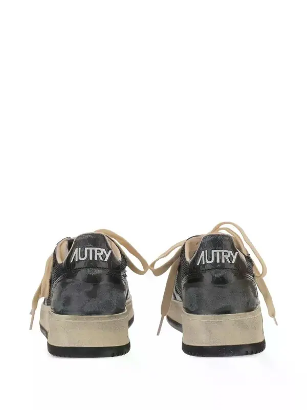 AUTRY Medalist Low Super Vintage Sneakers - Black
