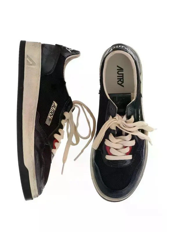 AUTRY Medalist Low Super Vintage Sneakers - Black