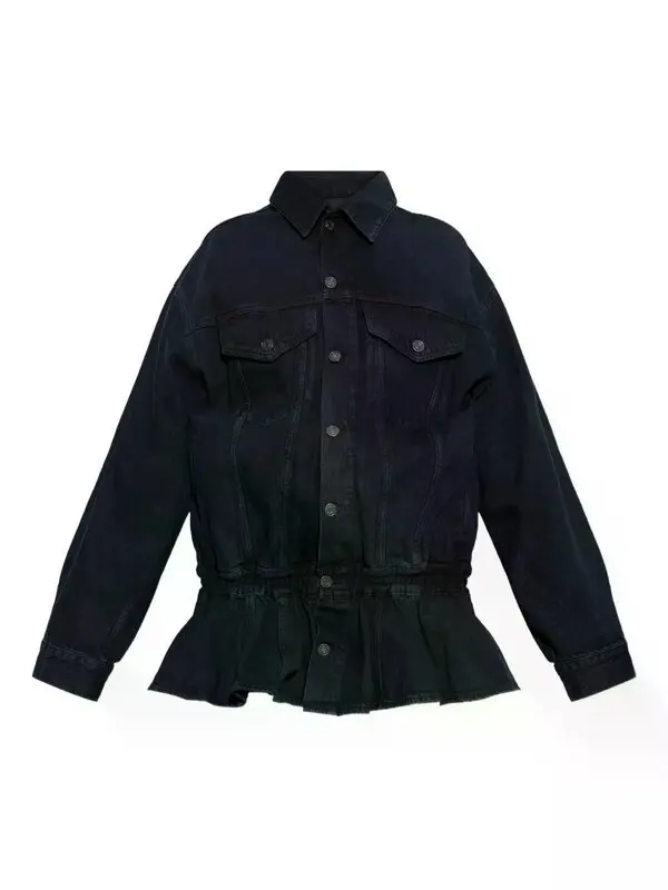 AGOLDE Rubik Peplum Jacket - Blue