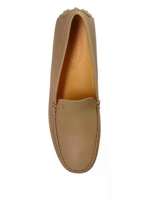 TOD'S Studded Leather Loafers