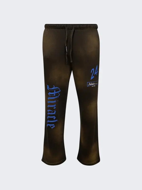 NAHMIAS Surf Shop Wide Sweatpants Sunfade - Brown