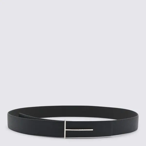 TOM FORD Leather Belt - Blue