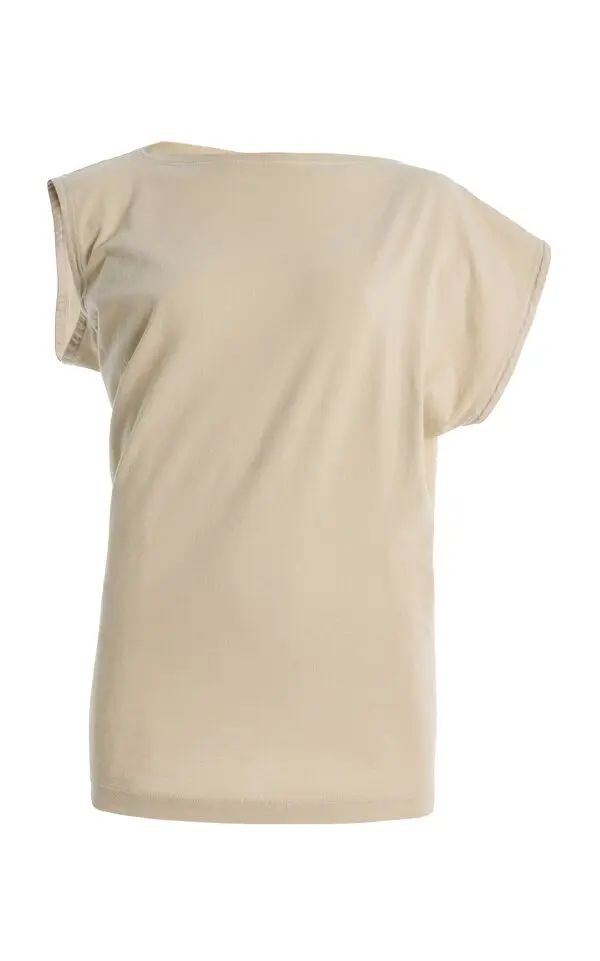 AGOLDE Beth Cotton T-shirt - Neutral