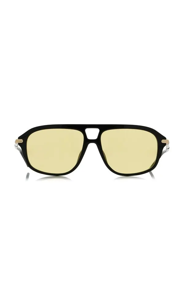 Givenchy Aviator Sunglasses - Yellow