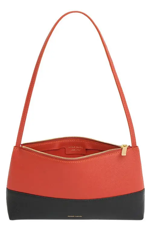 MANSUR GAVRIEL Gaia Shoulder Bag - Pomodoro/black