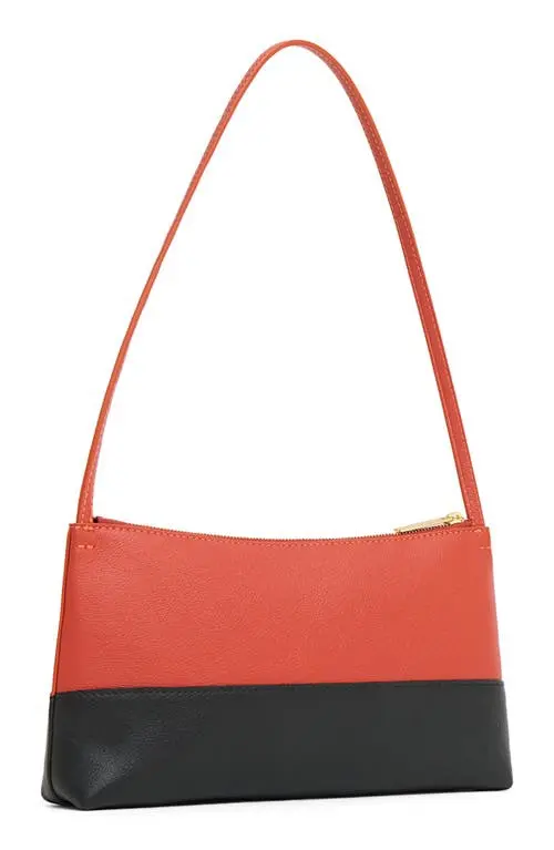 MANSUR GAVRIEL Gaia Shoulder Bag - Pomodoro/black