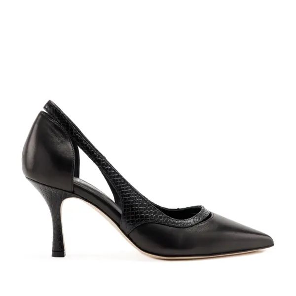 ELIZEE Elle Pump - Black/python
