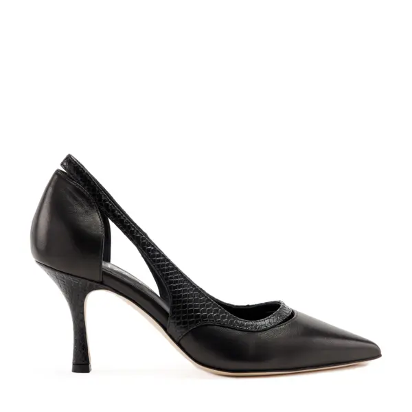 ELIZEE Elle Pump - Black/python