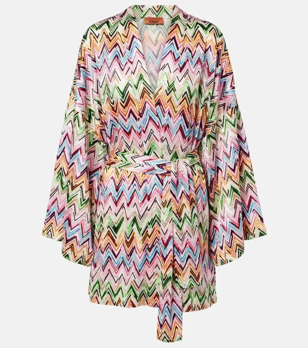 Missoni Zigzag Wrap Cardigan - Multicoloured