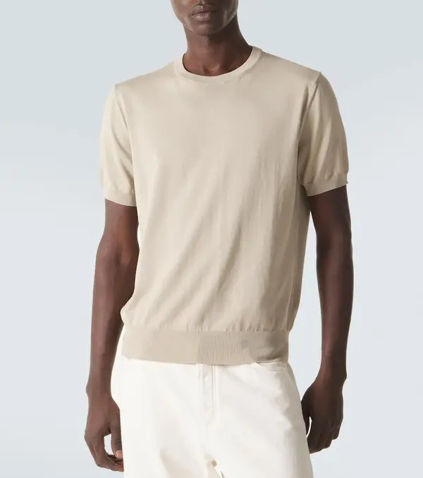 Canali Cotton Crewneck Sweater