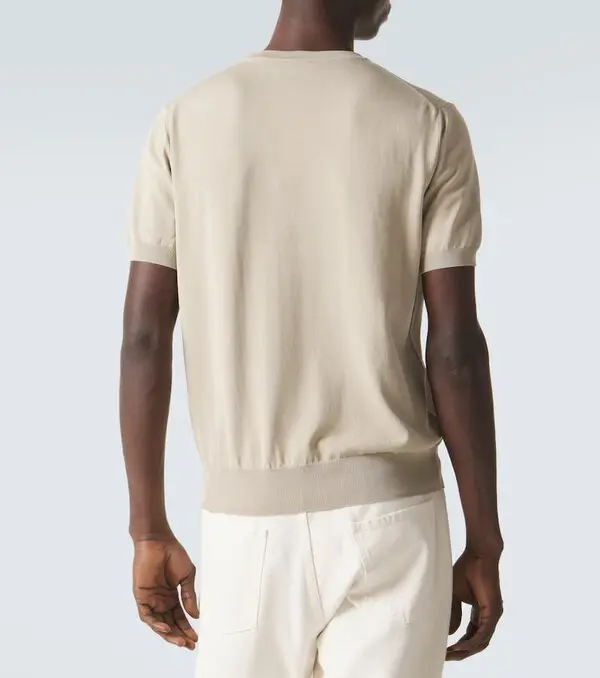 Canali Cotton Crewneck Sweater